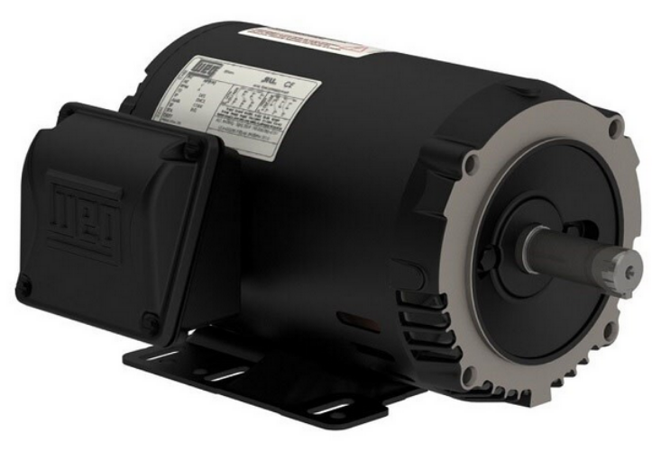 CP005502NPW01, Rolled Steel NEMA Premium Efficiency 5Hp 3510 Rpm 2P 182 ...