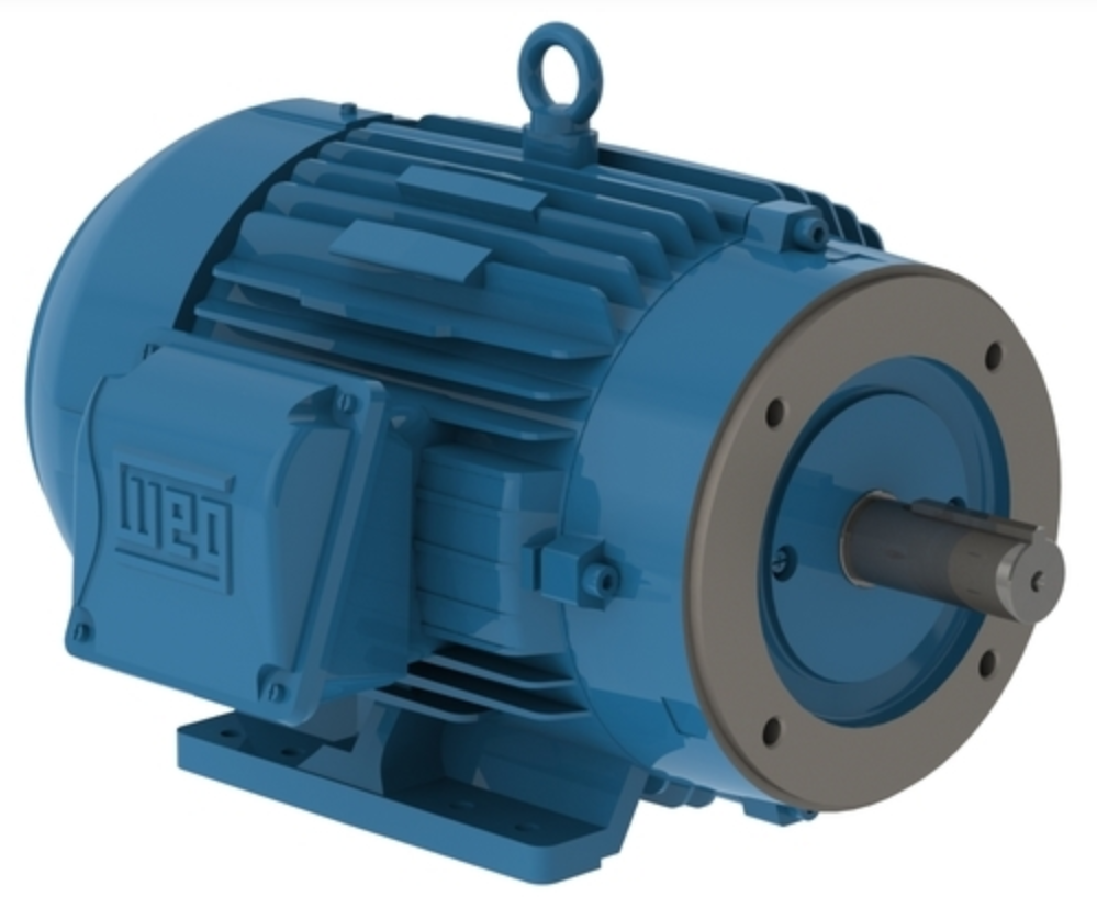 CT007504NPW22, W22 NEMA Premium Efficiency 7.5Hp 1765 RPM 4P 213/5TC 3 ...