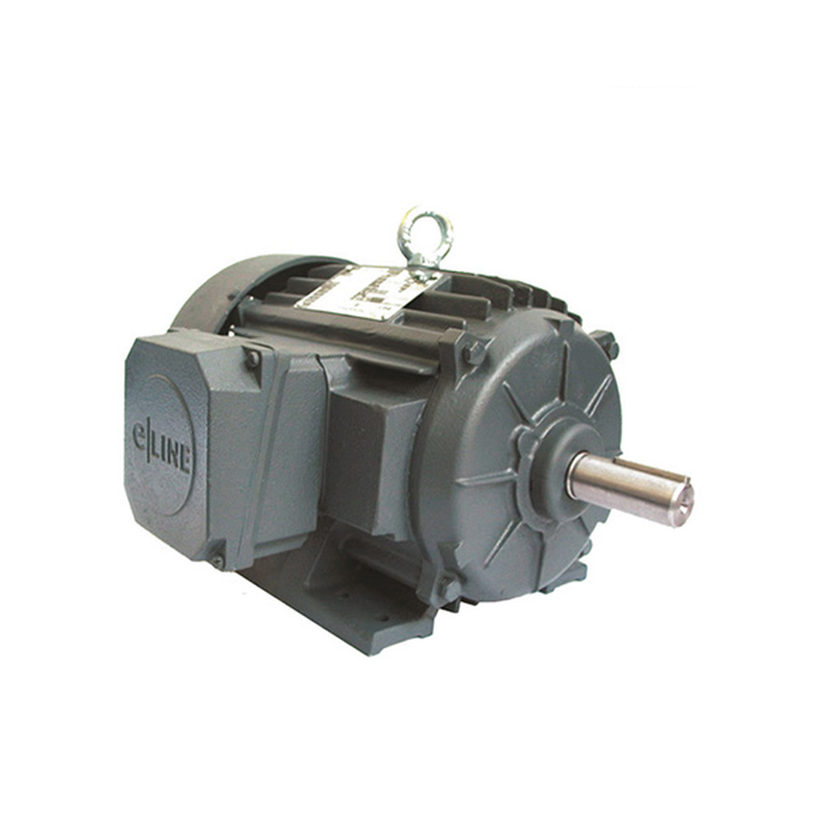 ELP20P3D, 20Hp, 1185RPM, 208-230/460V, 3Ph, 60-50Hz, TEFC, Frame 286T ...