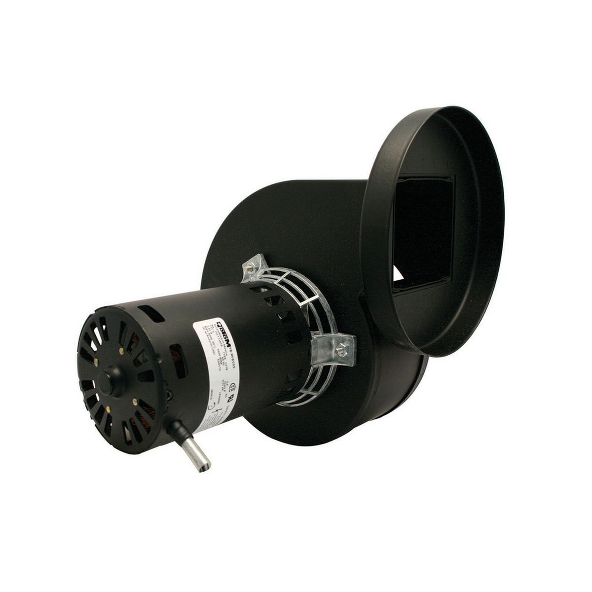 FB-RFB599, Flue Exhaust Blower, 1/51Hp, 3000 RPM, 115V, 1PH, 60Hz, OPE ...