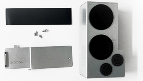 P-MKM-CBF, VFD-MH/MS300, NEMA1 conduit box frame F | E-Motor Nations