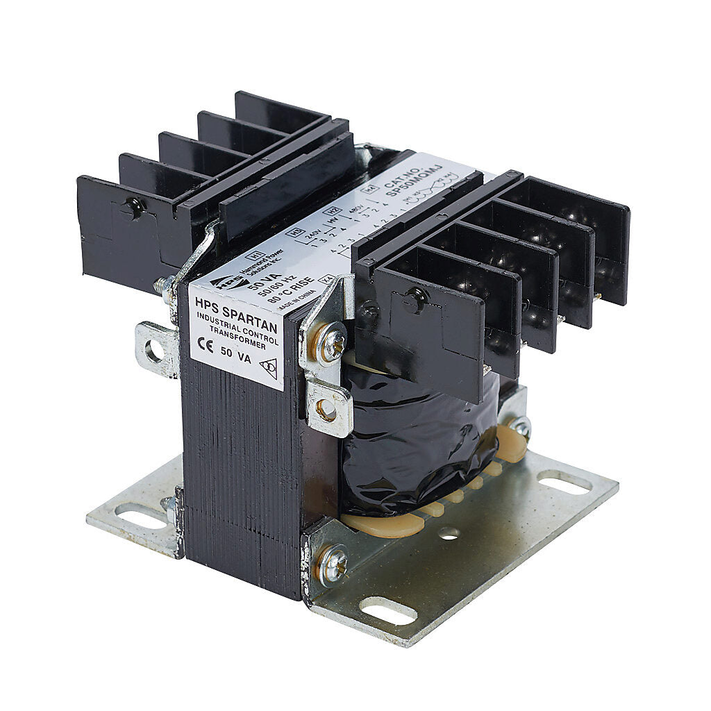 SP50MQMJ, Transformer 50VA 240/480 Primary 120/240VAC 0.45/0.21A ...